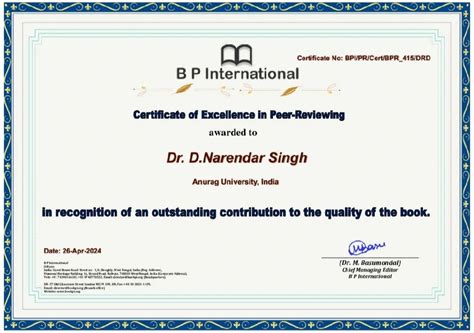 Dr Narendhar Singh Posted On Linkedin