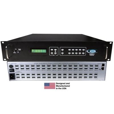 4K HDMI Video Matrix Switch 18Gbps 32x32 UHD 60Hz Router HDCP 2RU