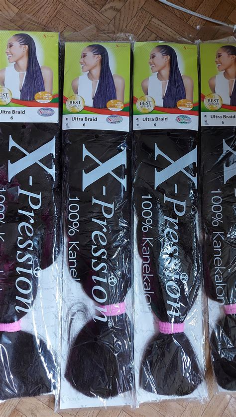 Lot De 4 Expression Braids Etsy