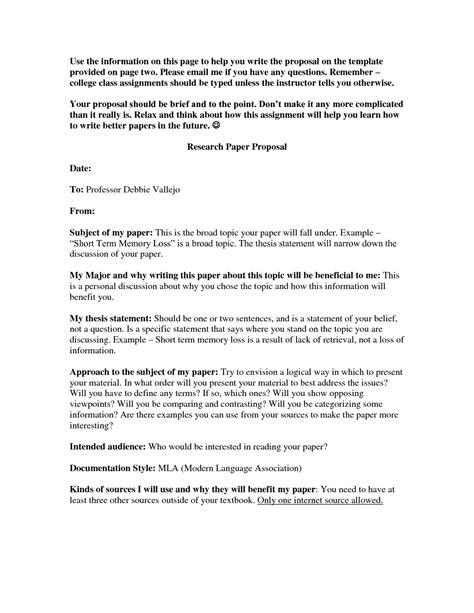 Research Proposal Sample Mla ~ Medical Resume