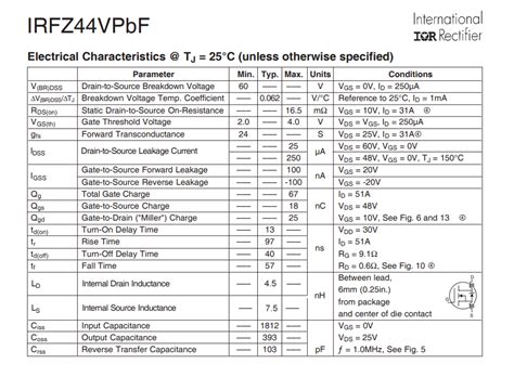 Mosfet Parasitic Capacitance And Charge Page Forum For Electronics