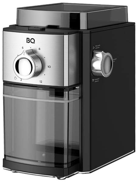 Кофемолка BQ CG2000, черный-стальной_2523 озон, черный, серебристый ...