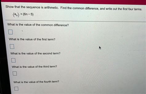 [answered] Show That The Sequence Is Arithmetic Find The Common Kunduz