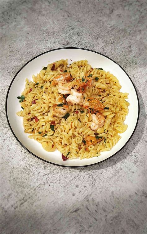 Resep Spicy Pasta With Prawn Sederhana Rumahan Di Yummy App