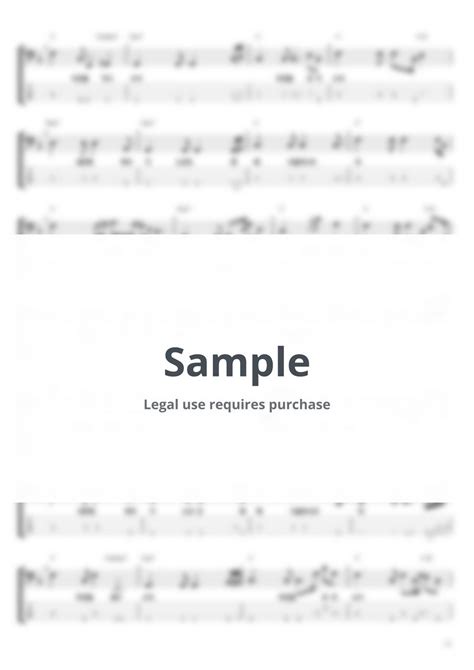 인터콥찬양팀 여호와의 유월절 악보 By 전반석