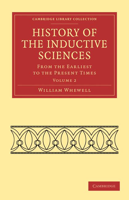 History Of The Inductive Sciences