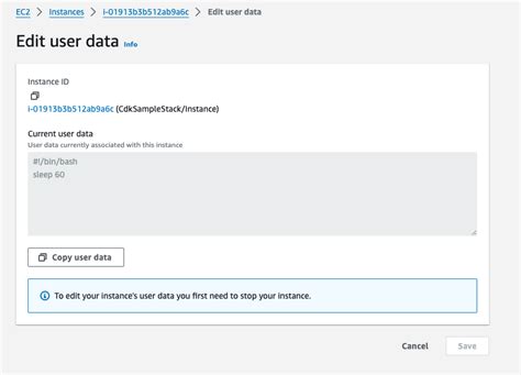 AWS CDK での EC インスタンス構築で cfn signal を使って user data 実行完了を待機してみた DevelopersIO