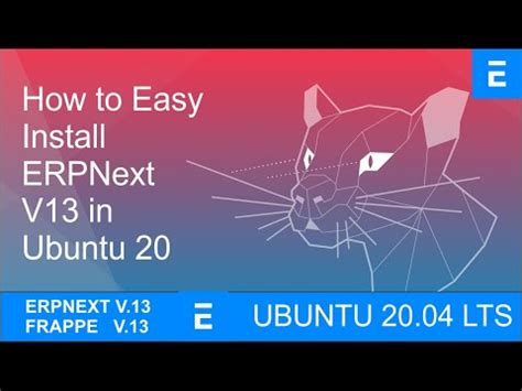 How to Easy Install ERPNext V13 on Ubuntu 20.04 - ERPNext - Frappe Forum