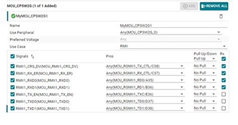 Tda4vh Q1 Tda4vh No Pinmap Selection Of Mcurmii1refclk Pin B37