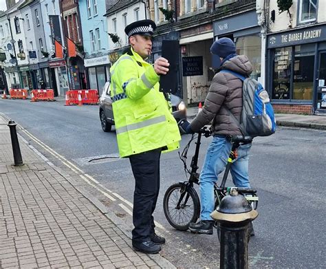 Cyclists Could Be Hit With Tickets For Not Obeying Salisbury One Way System Salisbury And Avon