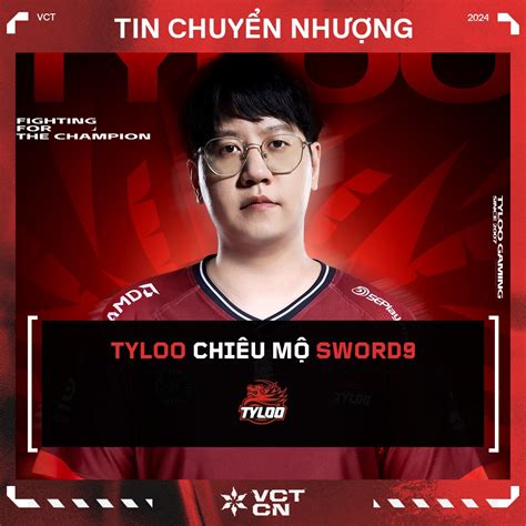 Tyloo Chiêu Mộ Sword9 And Valorant Esports Việt Nam Facebook