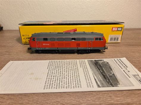 Brawa 0384 Diesellok Br 216 Db H0 Doccasion à St Aubin Sauges Pour Chf 89 Avec Livraison