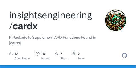 Github Insightsengineeringcardx R Package To Supplement Ard Functions Found In Cards