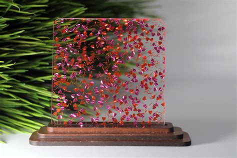 Fushia And Red Heart Confetti 18 Acrylic Sheet Little Sweet Pea