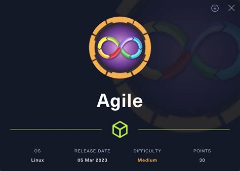 Agile Hackthebox 喵喵喵喵 愚かな人間
