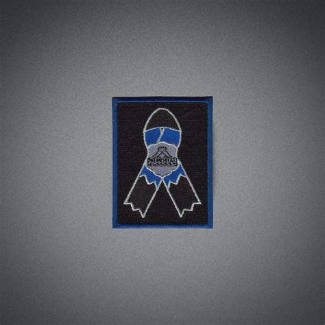 Patch The Police Officer Memorial Ribbon Morale Patch Cmpa Mp Kit Shop