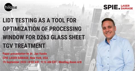 Lidt Testing As A Tool For Optimization Of Processing Window For D