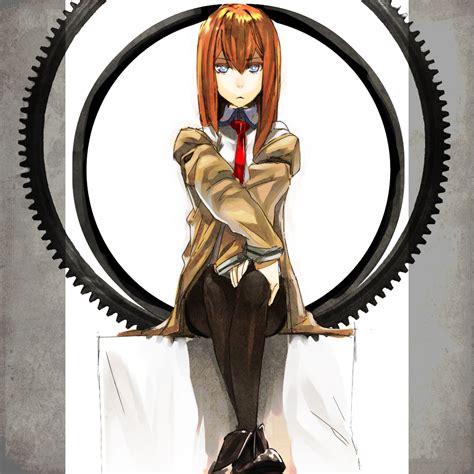 Makise Kurisu Steins Gate Drawn By Laio Danbooru