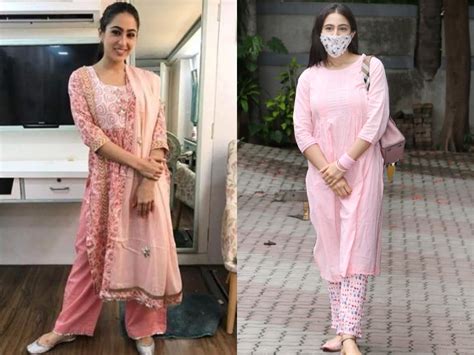5 Times Sara Ali Khan Proved Pink Salwar Kameez Is Her Favourite Outfit