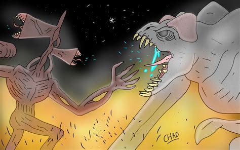 Siren Head Vs Clover By Chadartist99 On Deviantart