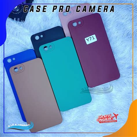 Jual Vivo Y71 Case Case Pro Camera Pro Camera Case Silicon Warna Macaron Case Pro Camera Dove