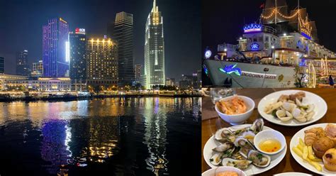 胡志明行程推薦西貢河晚餐遊船Indochina Queen夜景Buffet吃到飽 欣晴美食旅遊生活分享