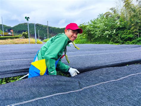 今日も朝から被覆作業！ 午前中は小雨でしたが、午後からは大雨の中での作業になりそうです☔ 風邪をひかないように合羽で完全防備して行きます😎