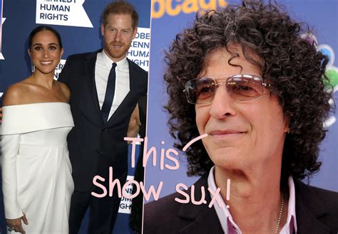 Howard Stern Calls Out Prince Harry And Meghan Markle As Whiny Bitches