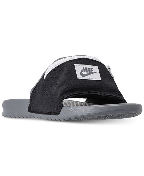 Nike Mens Benassi Jdi Fanny Pack Slide Sandals From Finish Line Macys