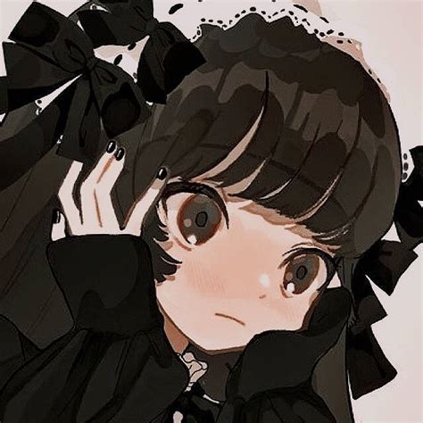 Download Cute Pfp Anime Girl With Bows Wallpaper