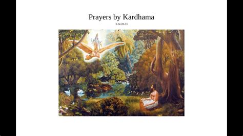 Prayers By Kardama Muni Srimad Bhagavatam YouTube