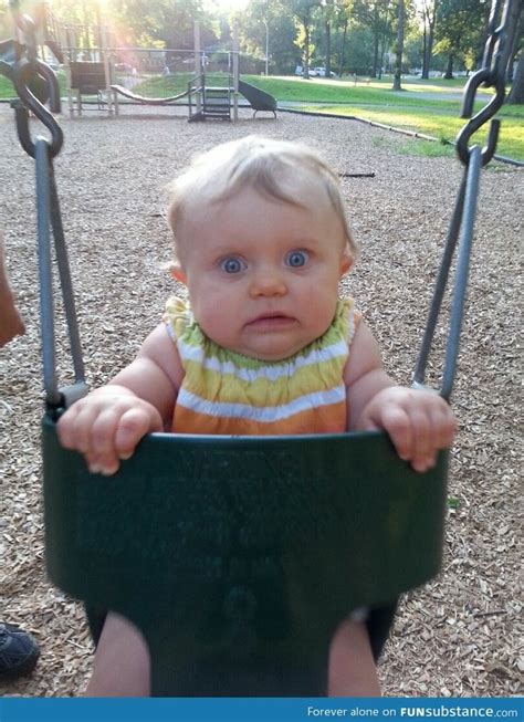 My Nieces First Time Swinging At The Park Funsubstance