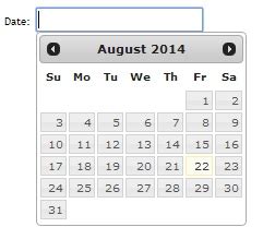 Java Ext GWT Collapse DatePicker Stack Overflow