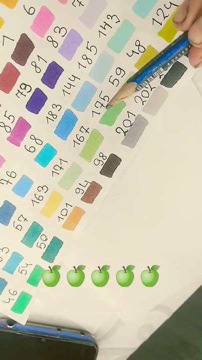 как легко нарисовать яблоко 🍏 маркерами пошагово Apple Markers Art Youtube