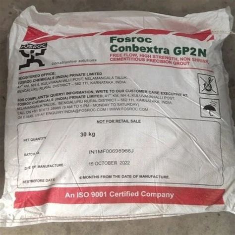 Fosroc Conbextra Gp2 Non Shrink Grout Packaging Size 10kg Powder At