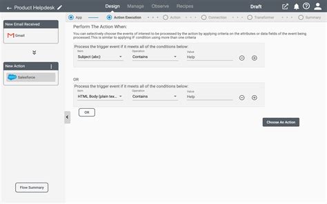 Gmail Conditionals Connect Ipaas