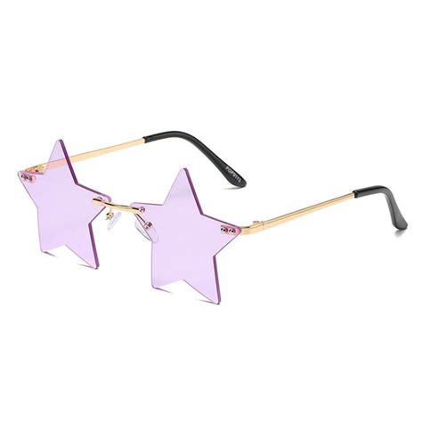 Star Shape Sunglasses Etsy