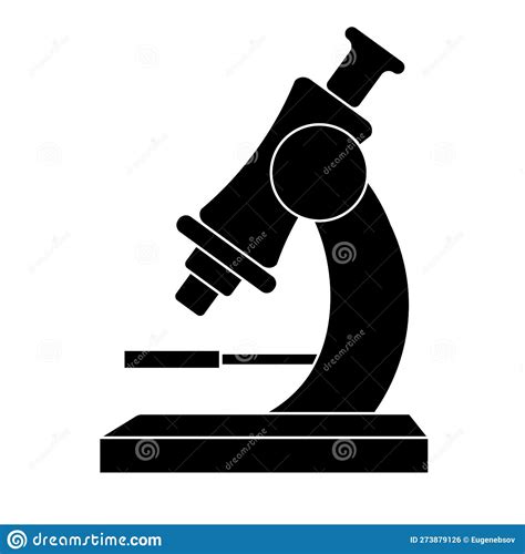 Microscope Icon Laboratory Magnification Instrument Simple Element
