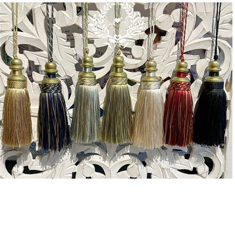 Decorative Key Tassels Key Tassels Vintage Style Tassels Antique Style Tassels Furniture