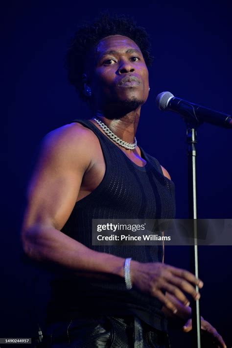 Lucky Daye Performs Onstage During 2023 Strength Of A Woman Festival