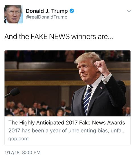 The 2017 Fake News Awards The Knight Crier