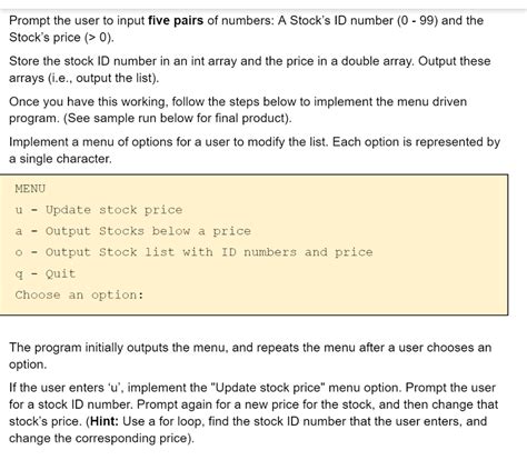 Solved Programming In C Please Write In C The Purpose Of Chegg