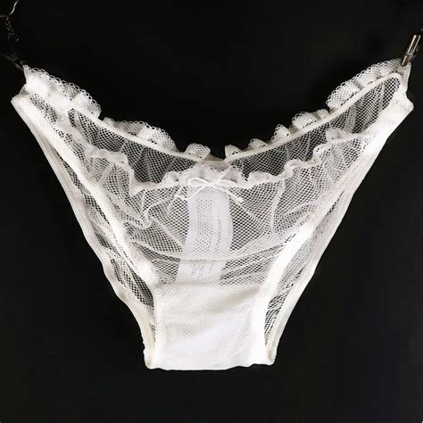 1pcs High Quality Three Colors Women Sexy Mesh Briefs Lady Sexy Low