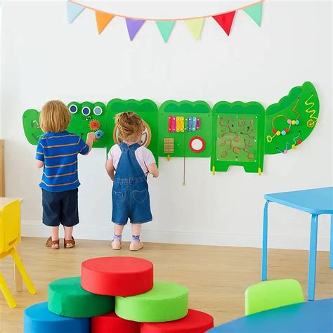 Crocodile Activity Wall Panel Crocodile Wall Game Special Needs Wall Toys Sensory Room Wall Toys