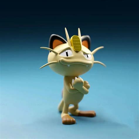 小次郎 和 瓦斯弹 和 喵喵 3d 打印模型 Stl