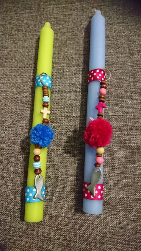 Easter Candle Λαμπαδα Easter Candles Easter Crafts Spring Crafts