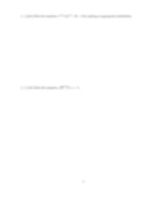 Precalculus Test Notes Fall 2007 Mat 1113 Exams Pre Calculus