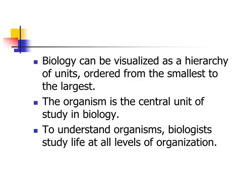 Hierarchy In Biology8ppthyfdtxtdrfcubcbgfutf Ppt