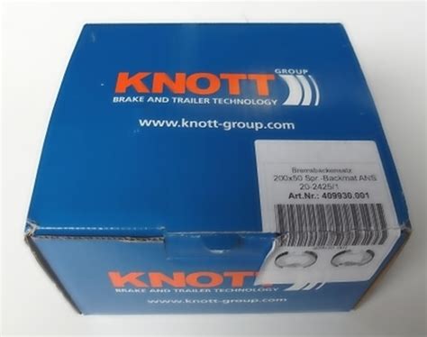 Knott Bremsen Kit 200 X 50 ANS 20 2425 1