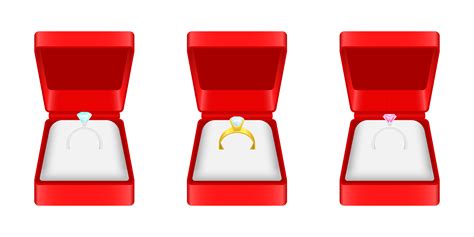 Engagement Ring Vector Design Illustration Isolated On White Background 1844513 Vector Art At